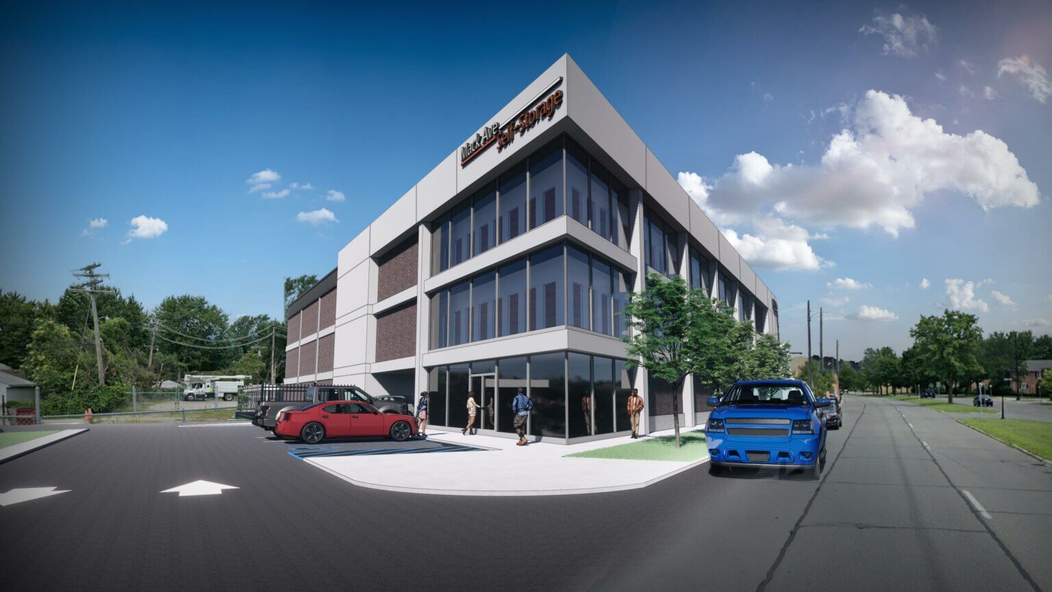 MULTI-LEVEL SELF STORAGE – Designhaus Architecture